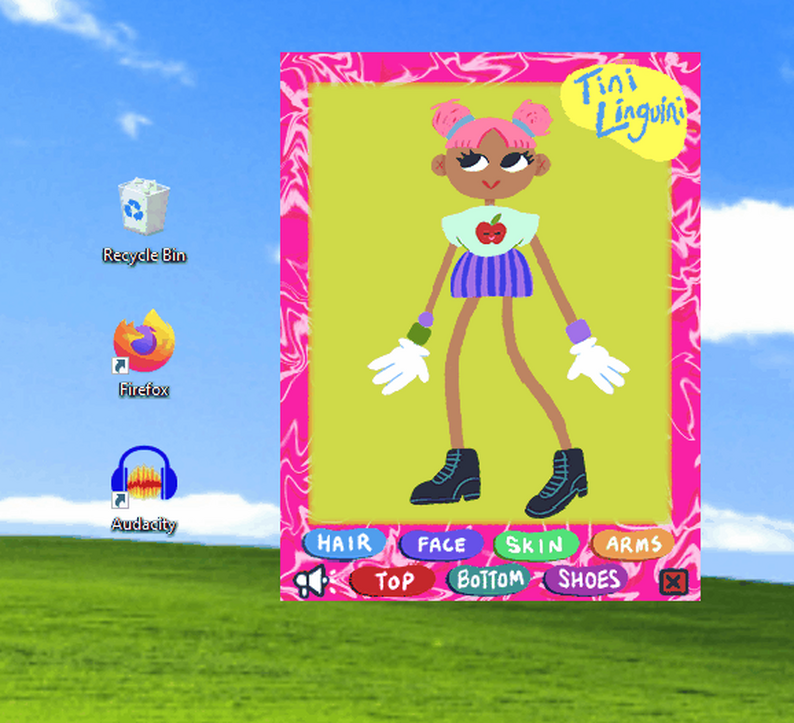 Tini Linguini Desktop Pet By Marlowe Dobbe