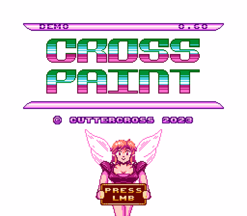 CrossPaint [NES] DEMO by CutterCross