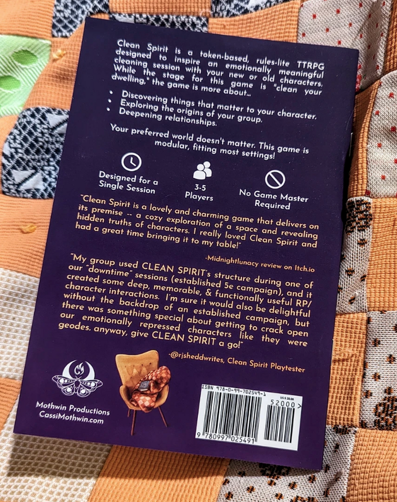 Clean Spirit by Cassi Mothwin