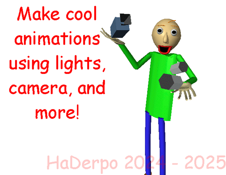 Baldi's Basics Anim8or PACK! by HaDerpo