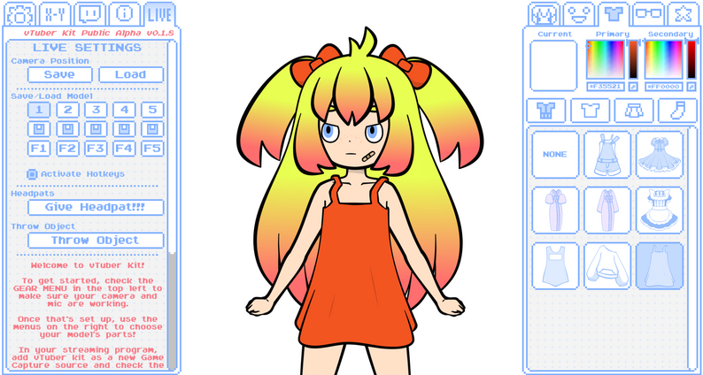 vTuber Kit by Kyuppin