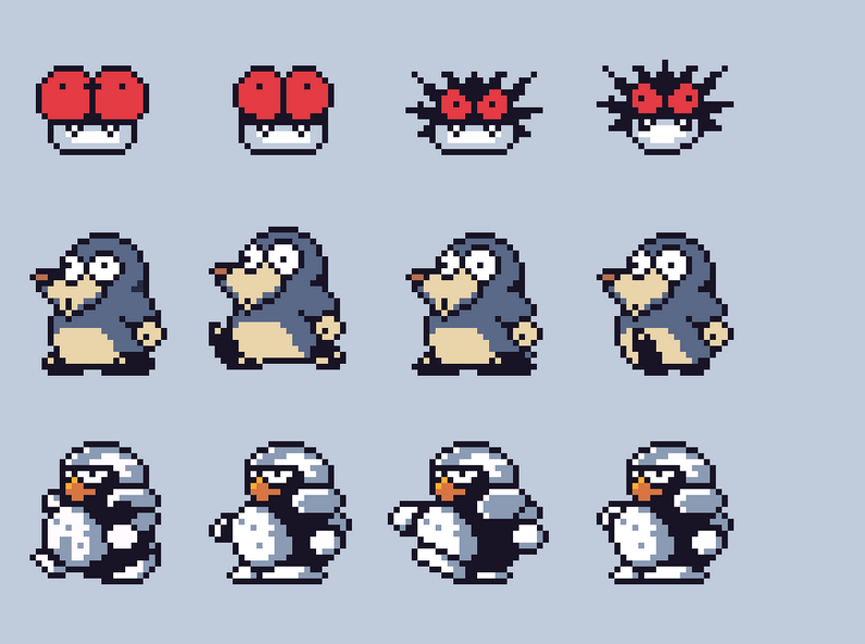 Pixel Assets Enemy - Walk Animation by Urutau Dev Studios