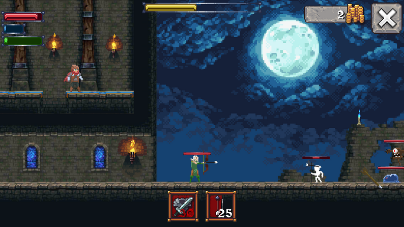 Medieval castle defense by Masker