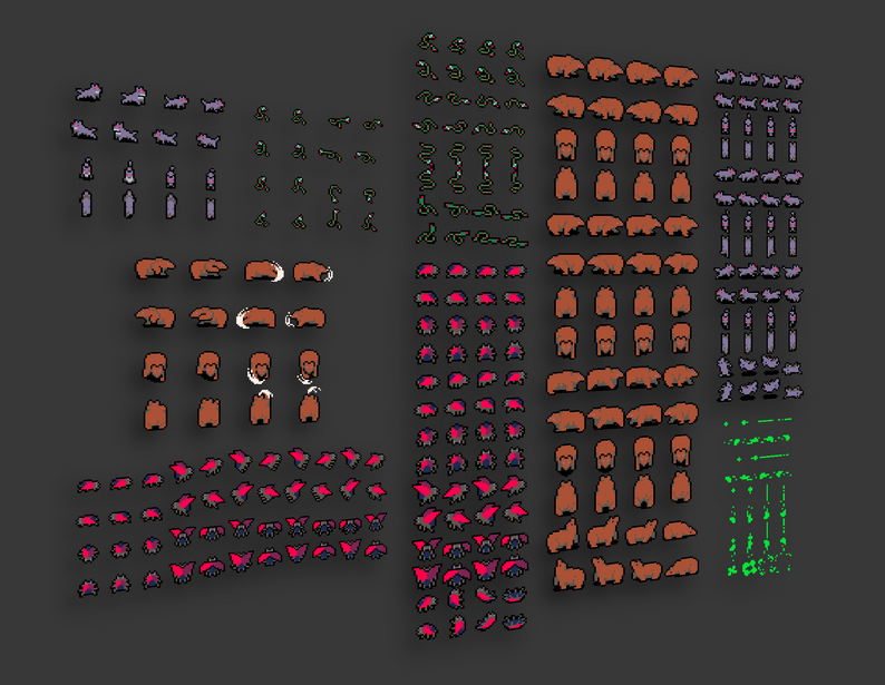 Animal Wildlife for RPG: Free Pack by Electric Lemon