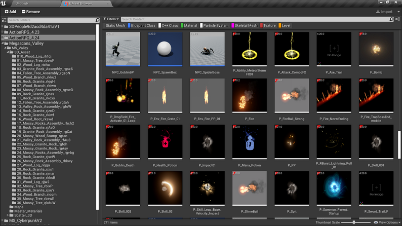 UAsset Browser for Unreal Engine by marynate