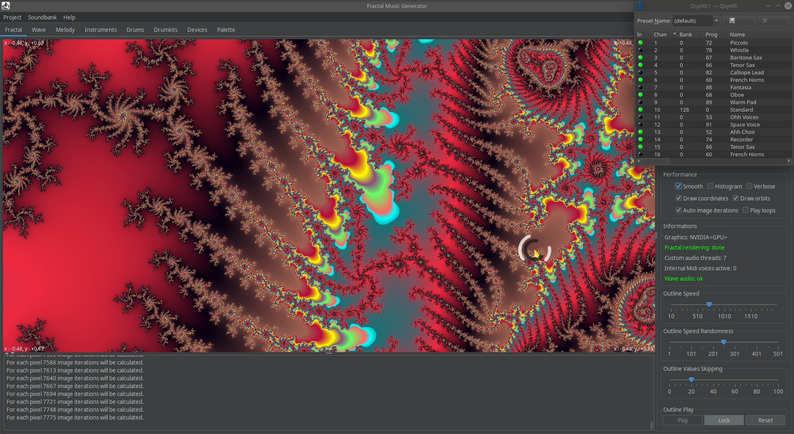 Fractal Music Generator by BetaZeta