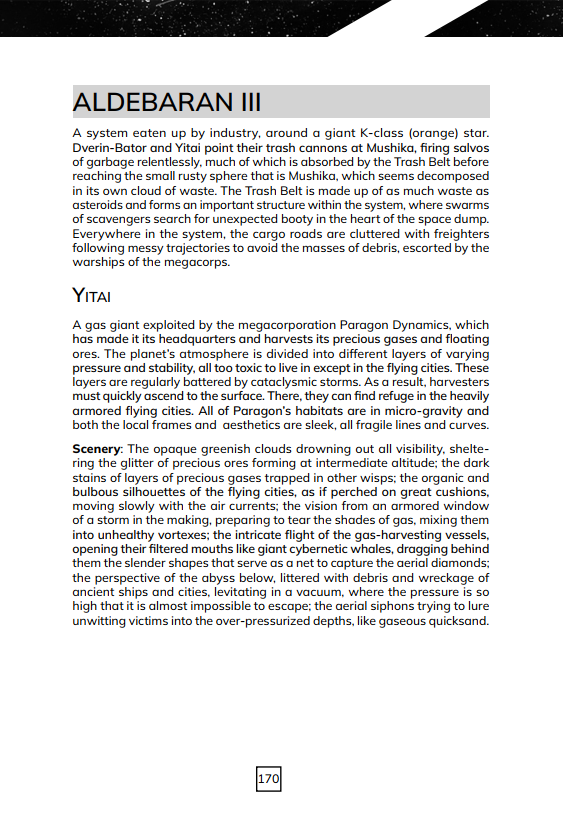 VOID MASTODON - Sci Fi Forged in the Dark by Dave Craigen