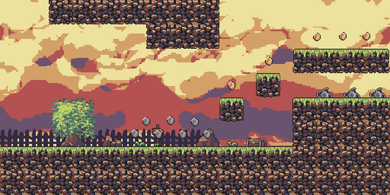 Epic Platformer Tileset by magnusonfire