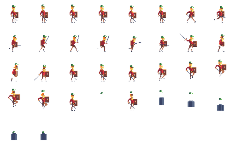 64 x64 character by Warren Clark