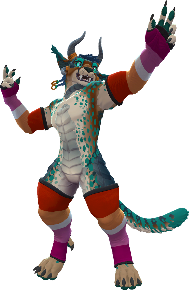 Ashera Dragoncat - A VR Avatar by Takoma's Art Collective!