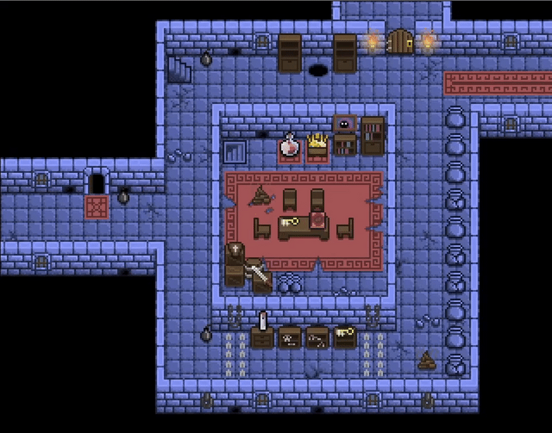 16x16 Dungeon Tileset by cakez77