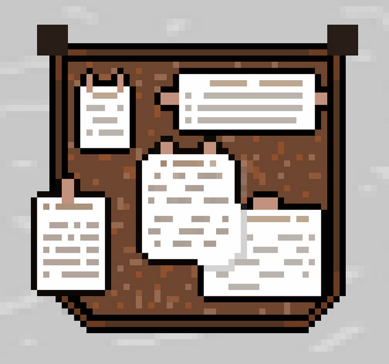 Pixel Art Environment - Notes by JustAJoke