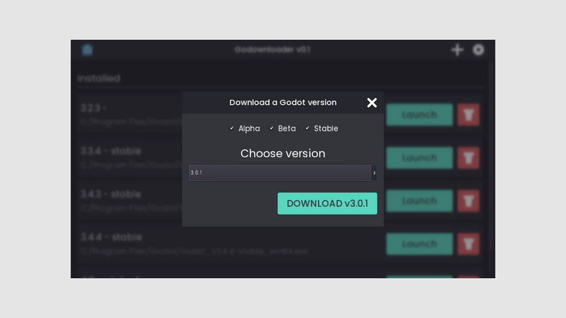 Godownloader by MrEliptik
