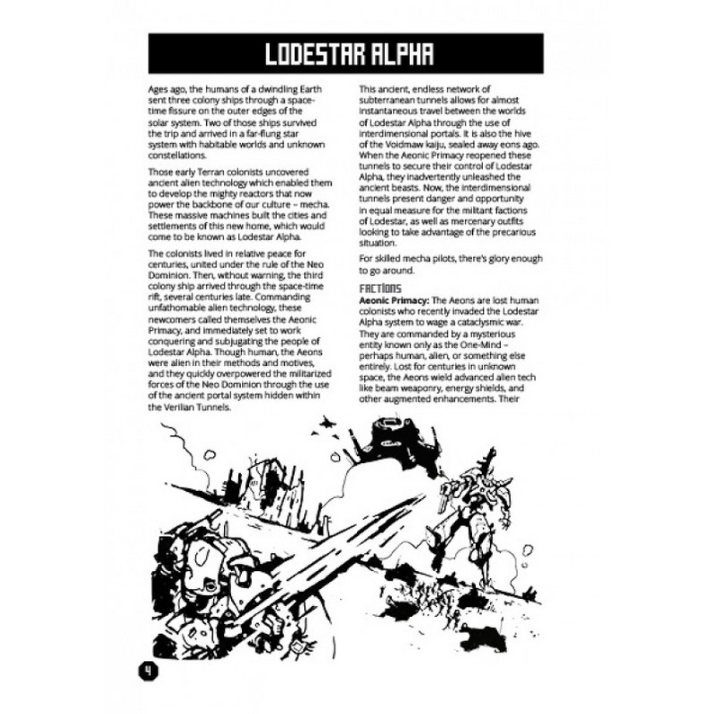 The Mecha Hack: Mission Manual by Absolute Tabletop