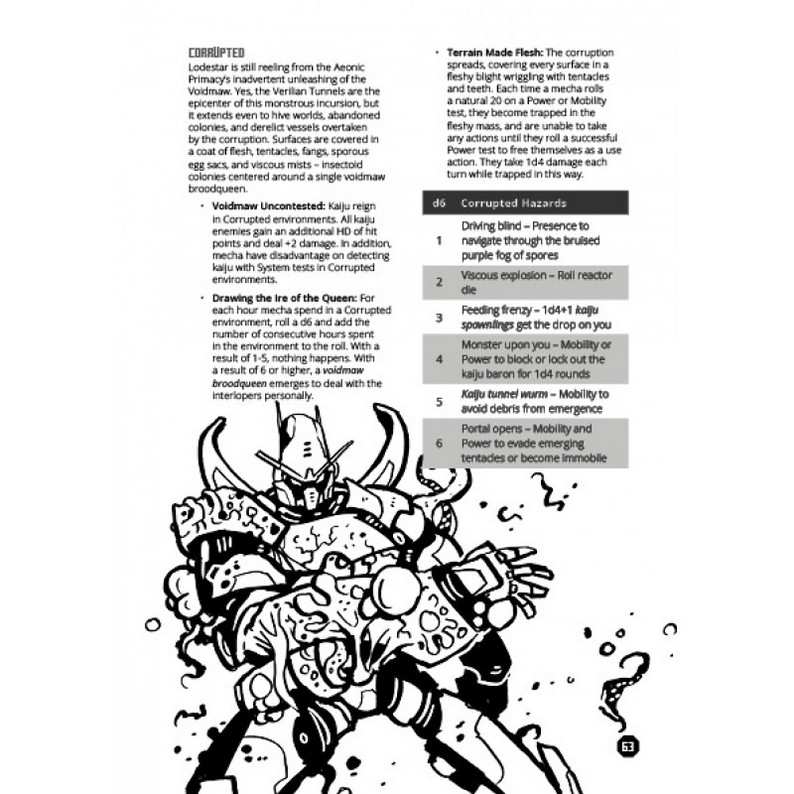 The Mecha Hack: Mission Manual by Absolute Tabletop