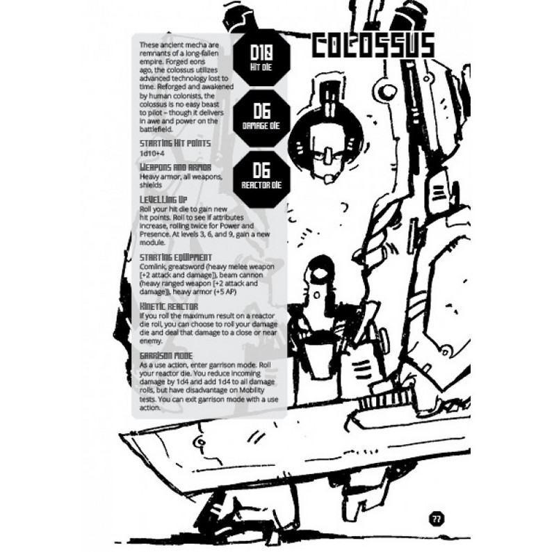 The Mecha Hack: Mission Manual by Absolute Tabletop