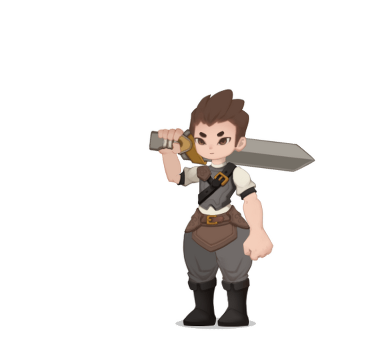 Swordsman - Animated Character by ForTwo Studio