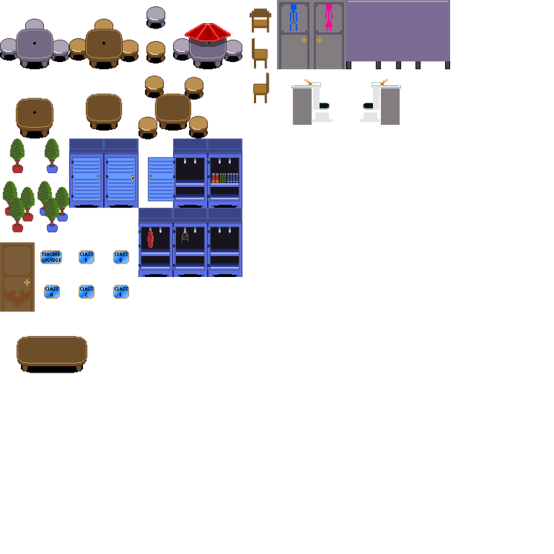 RPG Maker MZ Horror Tileset Assets by After Hour Studio