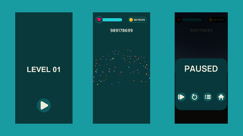 Hyper Casual UI Pack-Game UI Asset Pack by Hazestorm Studio