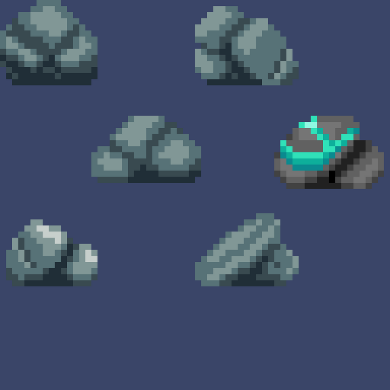 RPG Rocks and Ores by Croatz