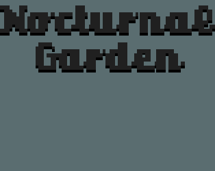 Nocturnal Garden by Lewis Mather