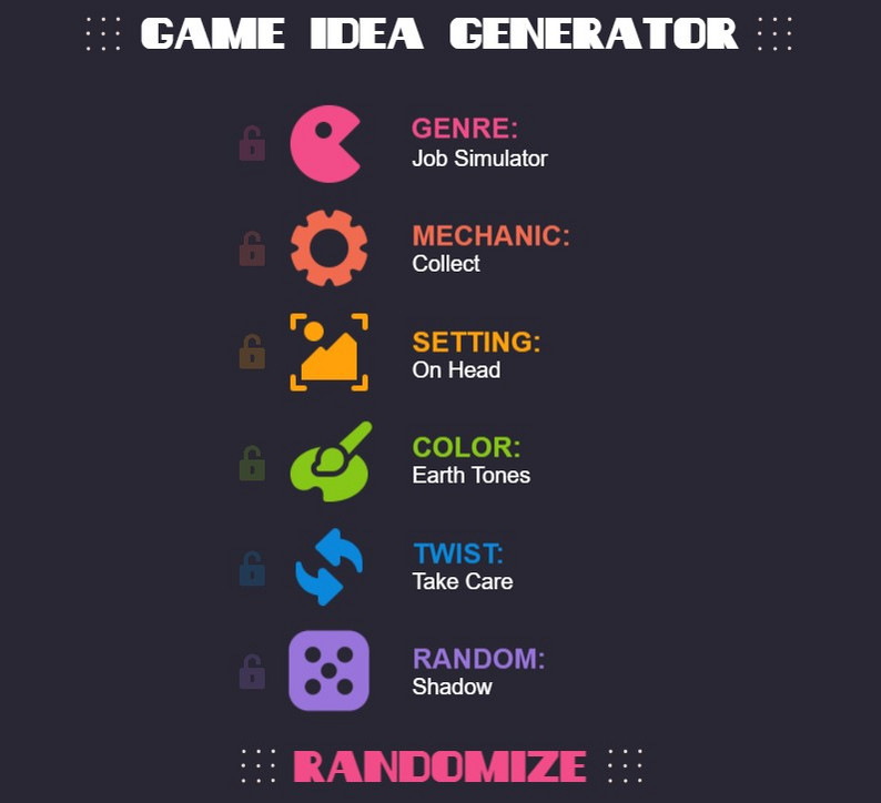 Game Idea Generator by monochroma380