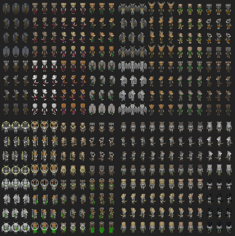 1000+ Furry Sprites by PAINratio