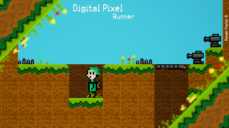 Digital Pixel Runner by Ranger_Digital