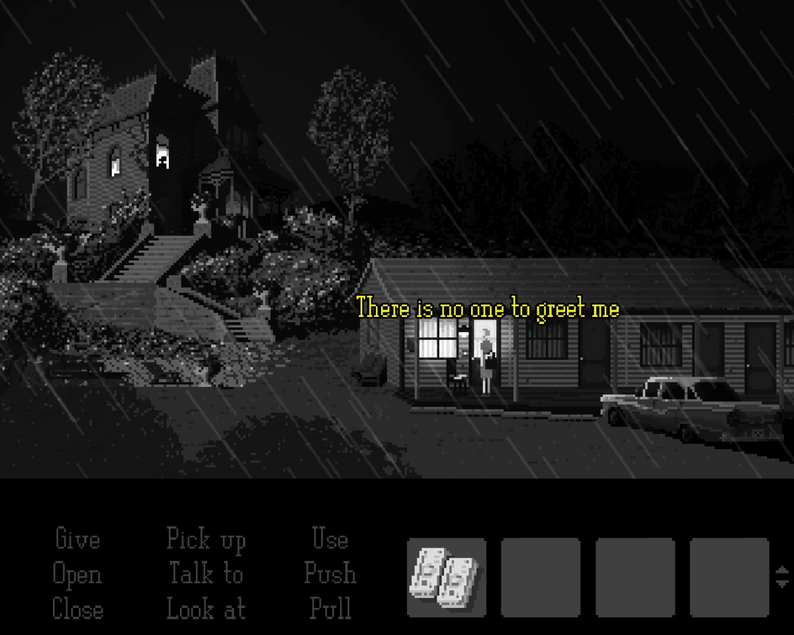 Alfred Hitchcock's Psycho Adventure Game by Mathieu Ratier