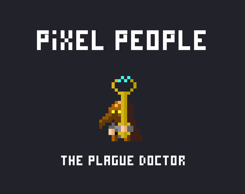 Pixel People: Plague Doctor by mftinyturtle