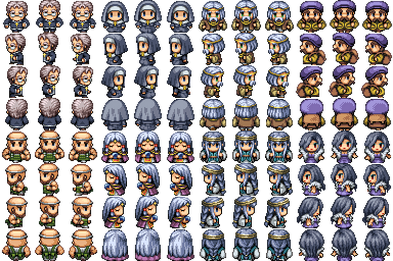 RPG characters pack by BeeMaxStudio