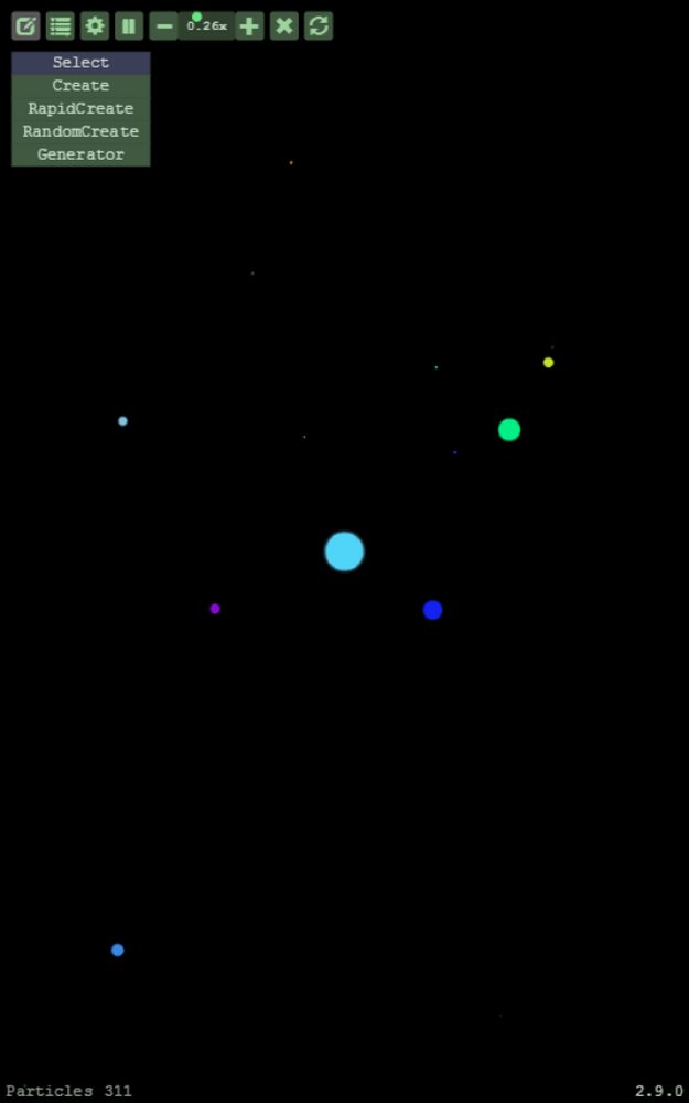 Particle Sandbox by apexearth