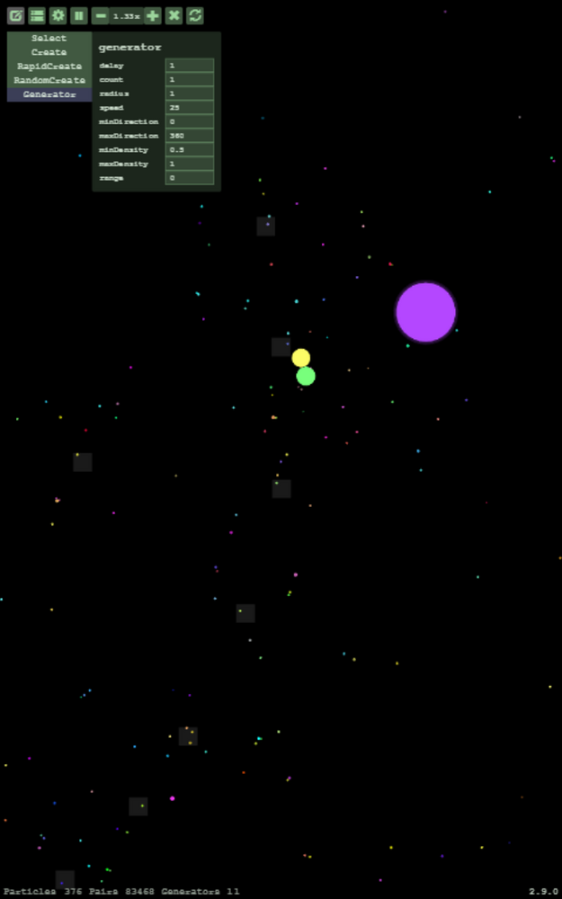 Particle Sandbox by apexearth