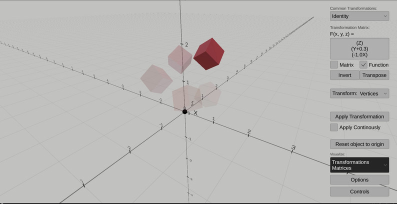 Linear Algebra Visualizer by Nitsan