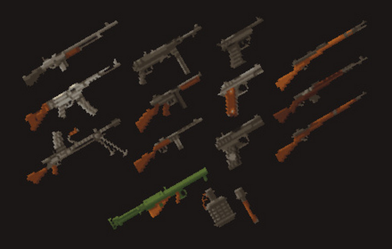 World War II Weapon Icons by kepons