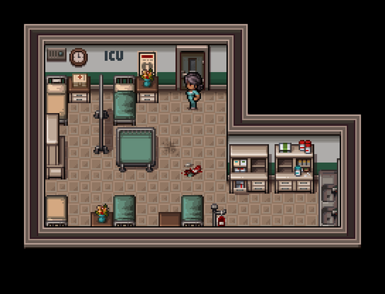 Horror City - Hospital Tiles by MalibuDarby