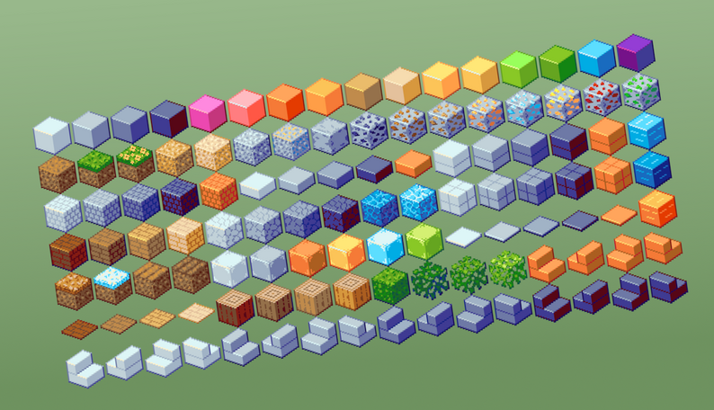 PIXEL FANTASY RPG ICONS - BLOCKS by Caz