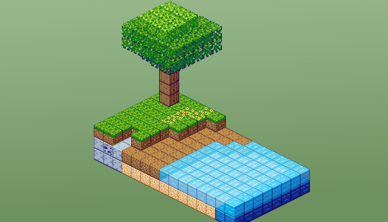 PIXEL FANTASY RPG ICONS - BLOCKS by Caz