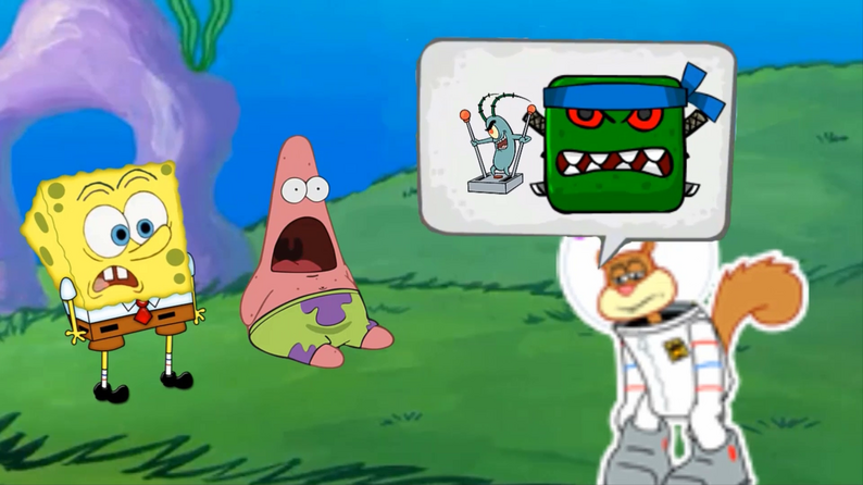 Spongebob Ball Part 2 - Red Ball 4 Mod - VKG by BestGamesVK