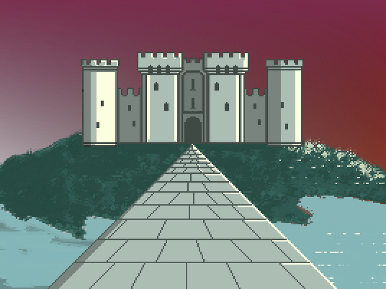 Slash Knight assets(64 * 64) + Parallax by Marqueeplier