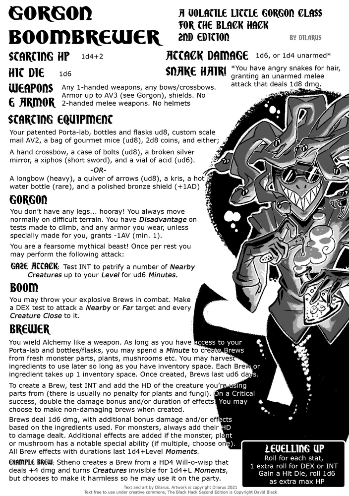 Two More Little Classes for The Black Hack 2nd Edition by Goblins Don't ...