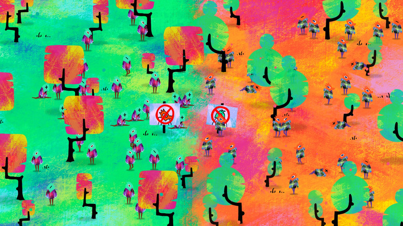 Neon Knives by cookiecrayon