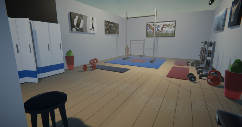 Low Poly Gym Set [+70 Models] [VNB-Leo] by VNBP - Leo