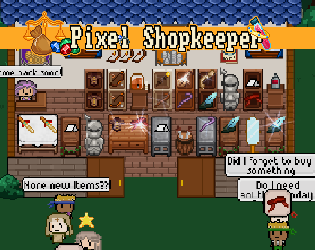 Pixel Shopkeeper by pixelprototype