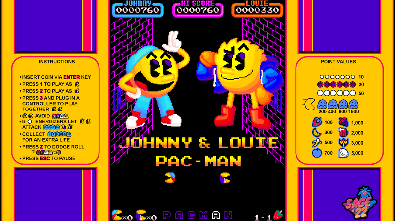 The Pac-Man Brothers by ThatLeftHandMan