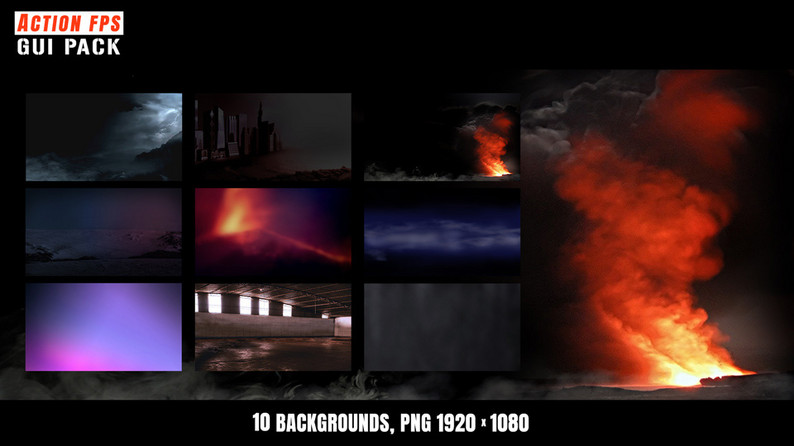 Action FPS Gui Pack by ICreatePixels