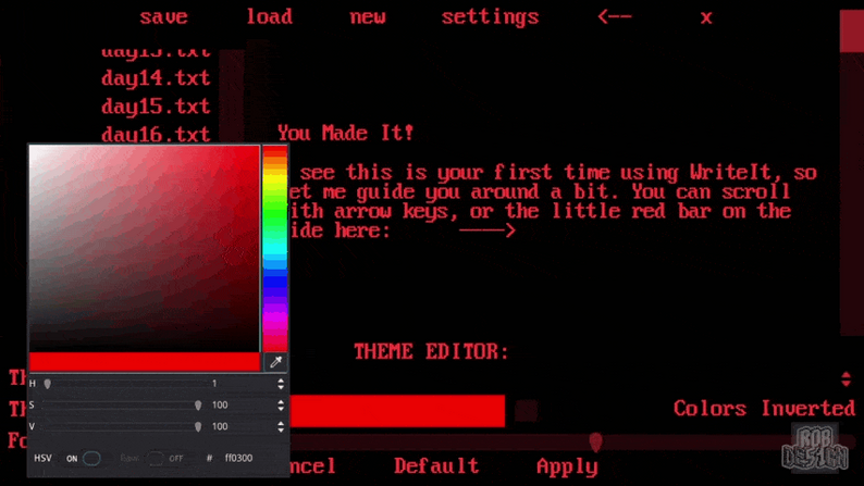 WriteIt! by Rob51Design