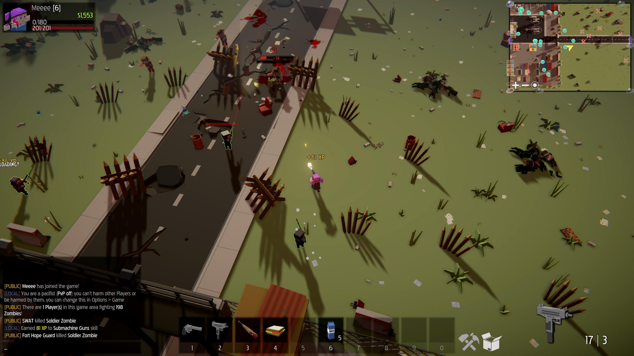 Zombie Barricades by Jimbob