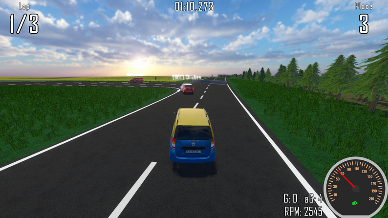 Dacia Driving Simulator by Oskiek