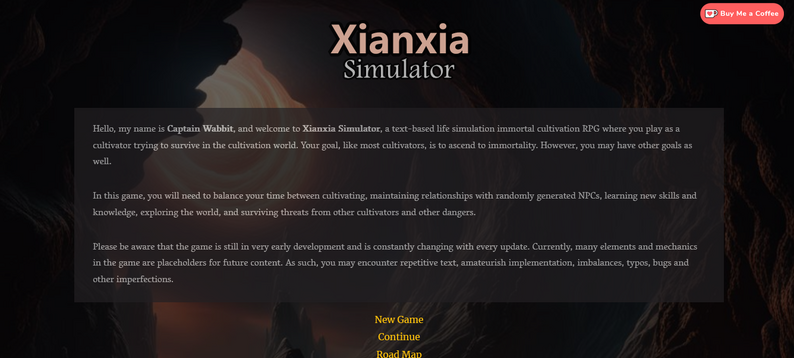 Xianxia Simulator by Captain Wabbit